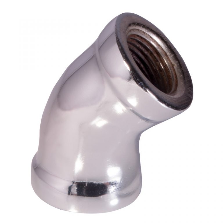 CHROME-ELB45 3/8" 45 DEGREE ELBOW | National Fire Supply