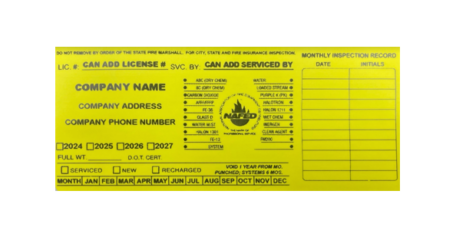 TAG-ADHESIVE CUSTOM ADHESIVE-BACKED VINYL TAGS (STATE CUSTOMIZABLE ...